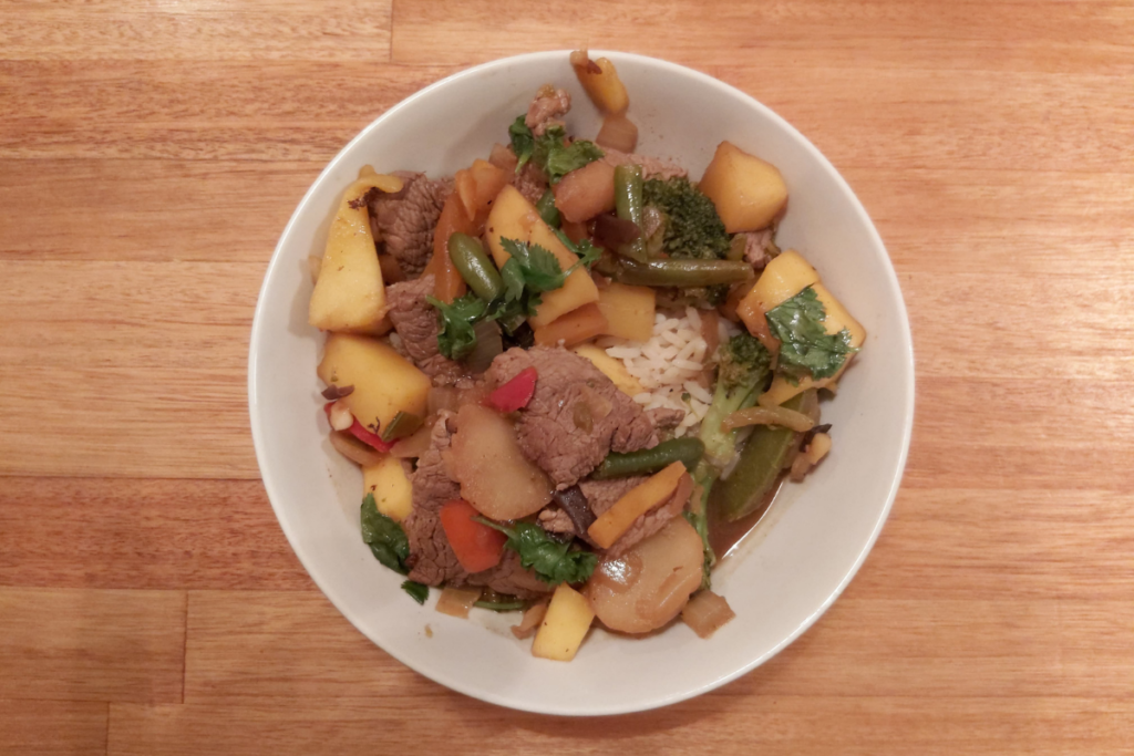 Wok de bœuf à l'orientale - Itadakimasu